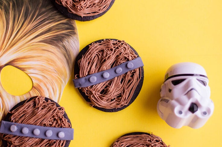 The Cutest Chewbacca Cookies - Ever. - Messy Momma Crafts