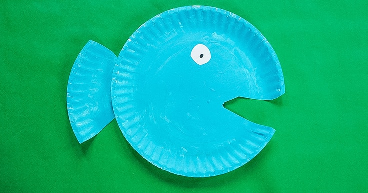One Fish Two Fish, Red Fish Blue Fish - Dr. Seuss Craft
