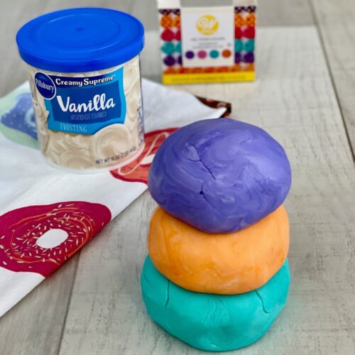 Edible Play Dough Tutorial | 3 Ingredient Frosting Recipe