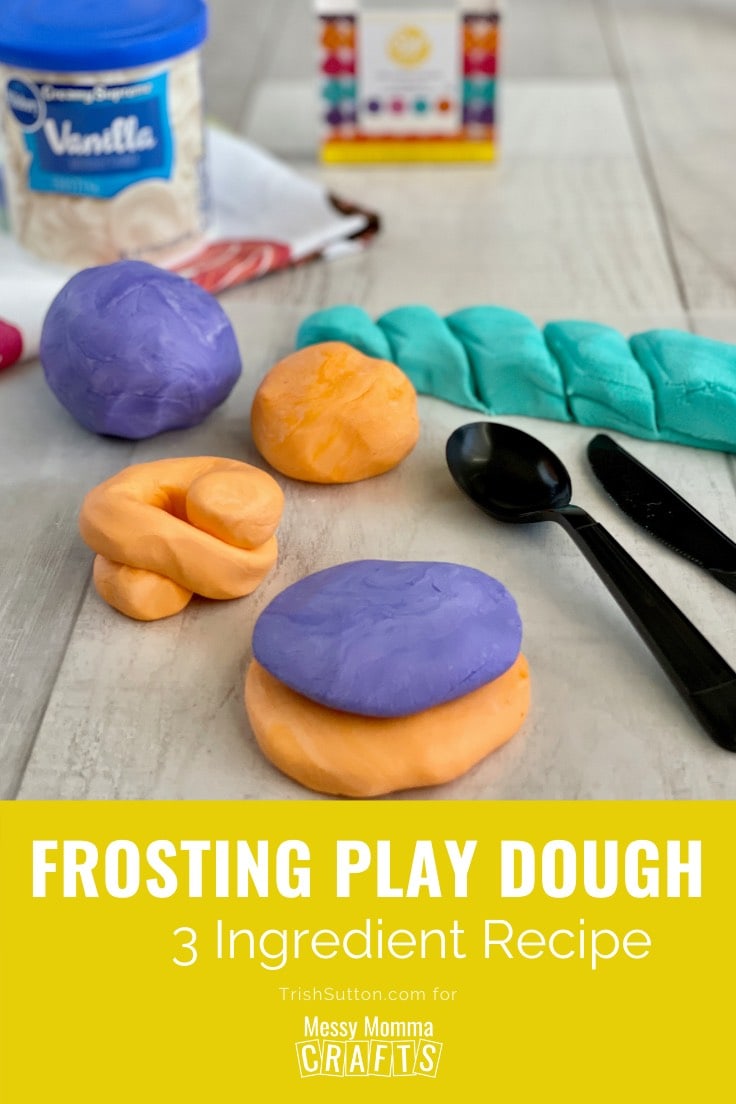 Edible Play Dough Tutorial | 3 Ingredient Frosting Recipe
