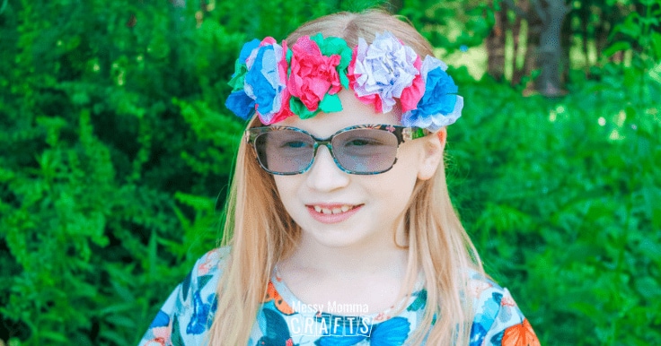 Diy Tissue Paper Flower Crown | Best Flower Site