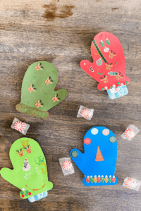 Paper Mittens - Messy Momma Crafts