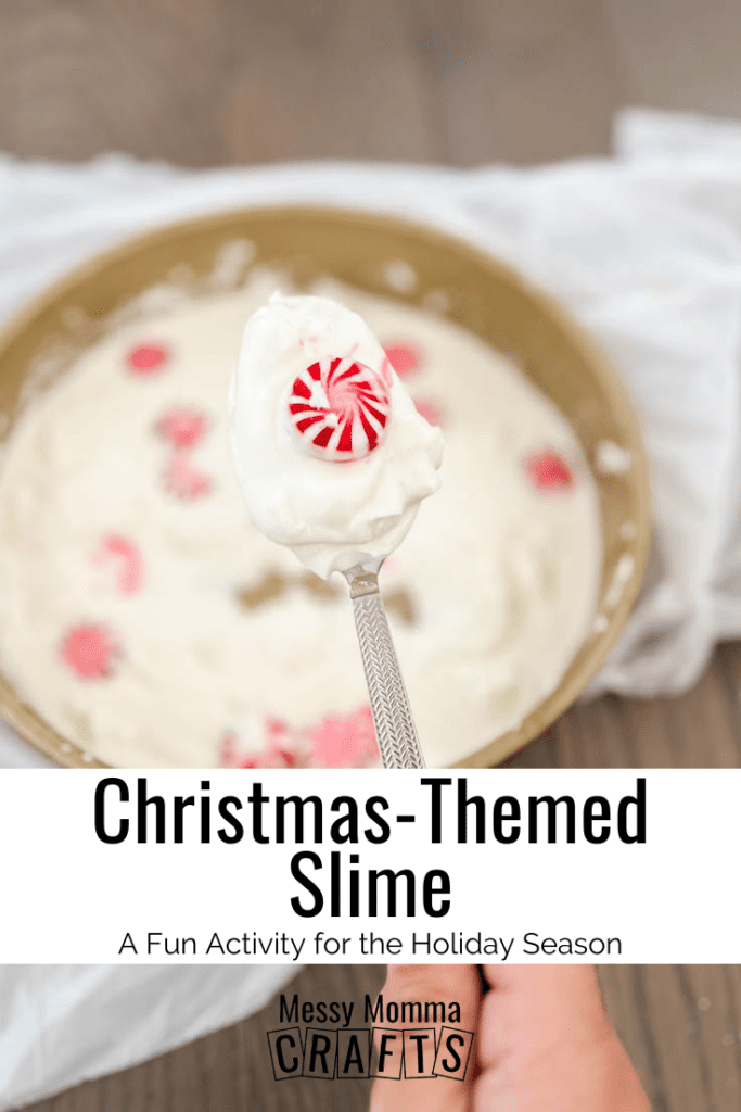 How to Make Peppermint Slime - Messy Momma Crafts