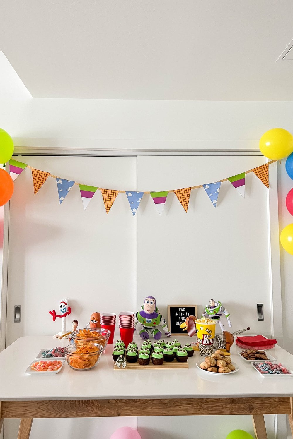 Two Infinity and Beyond Birthday: Toy Story Birthday Party - Messy ...