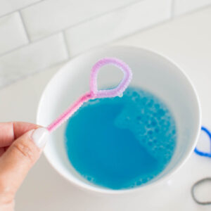 Homemade Bubble Wand - Messy Momma Crafts