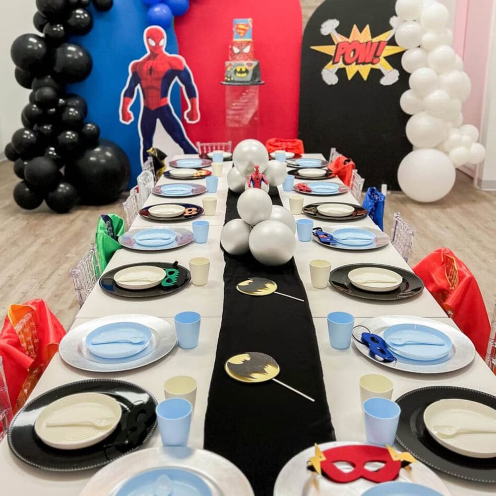 Superhero Party Table Decorations Superhero Party Decorations Bundle